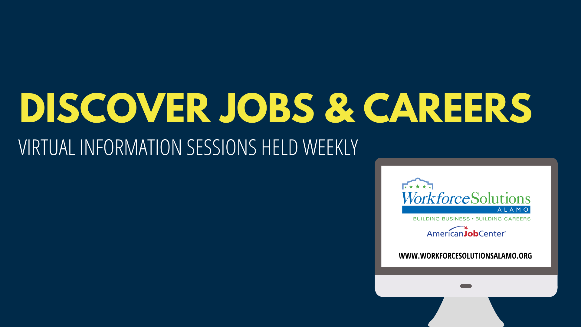 Information Sessions - Workforce Solutions Alamo