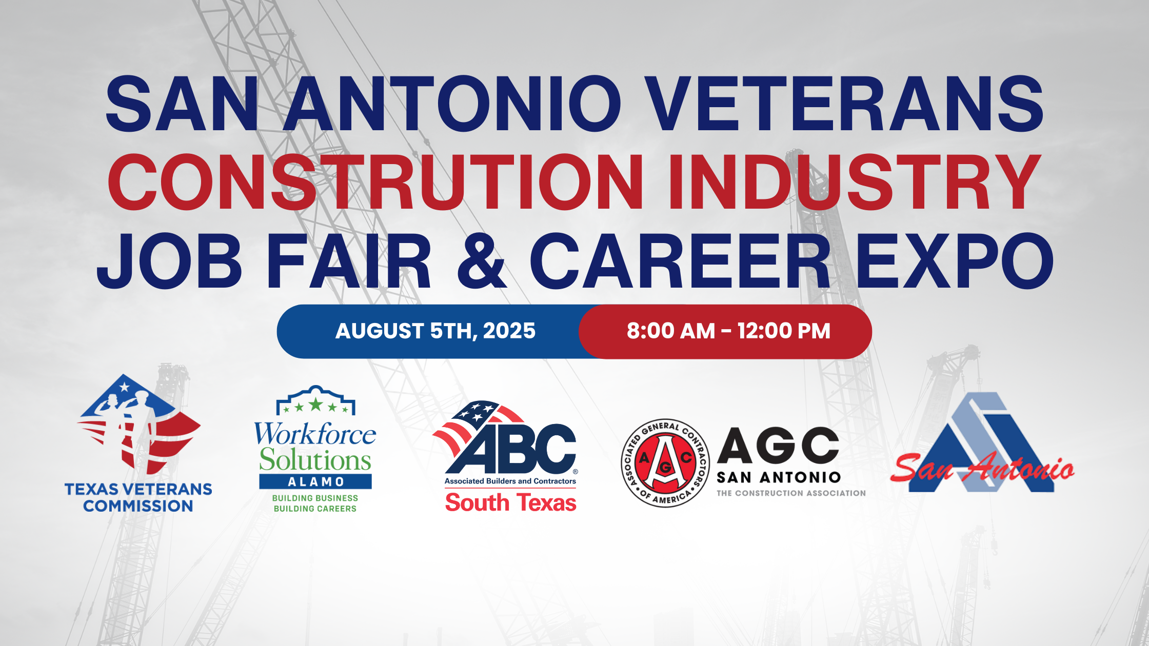 San Antonio Veterans Construction Industry Job Fair & Career Expo - Workforce Solutions Alamo